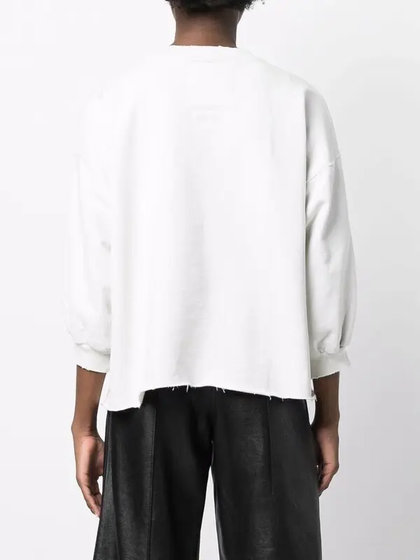 Rachel Comey Raw-edge Sweatshirt - White