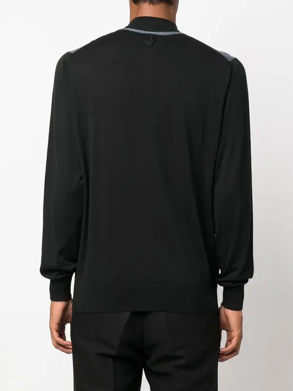 BILLIONAIRE Zip Collar Jumper