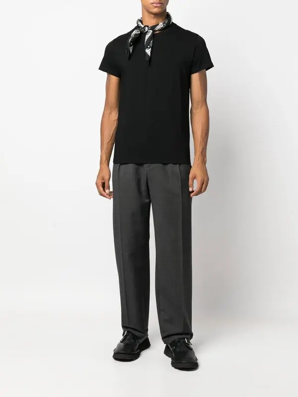 JIL SANDER Short-sleeve Cotton T-shirt - Black