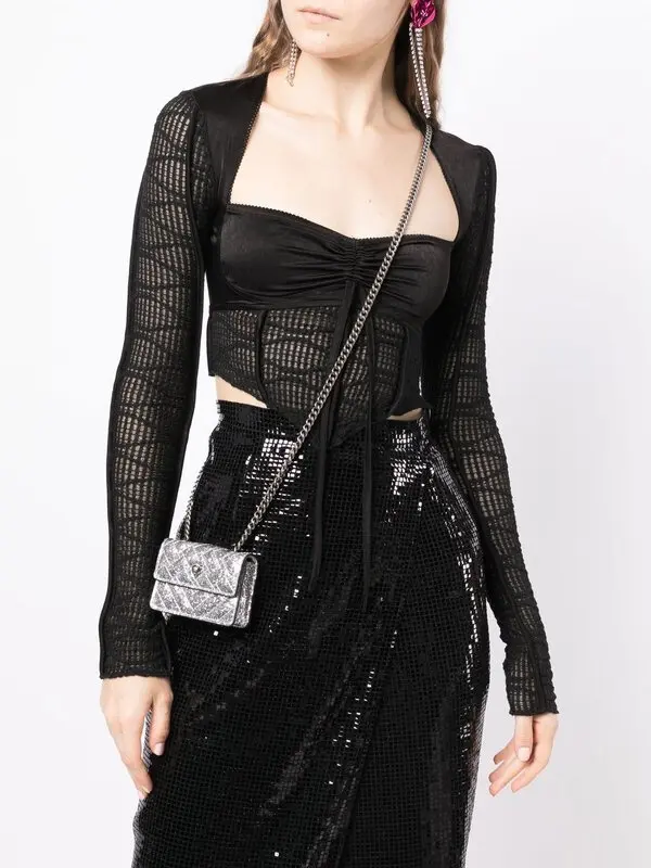 Kurt Geiger Kensington Quilted Micro Bag