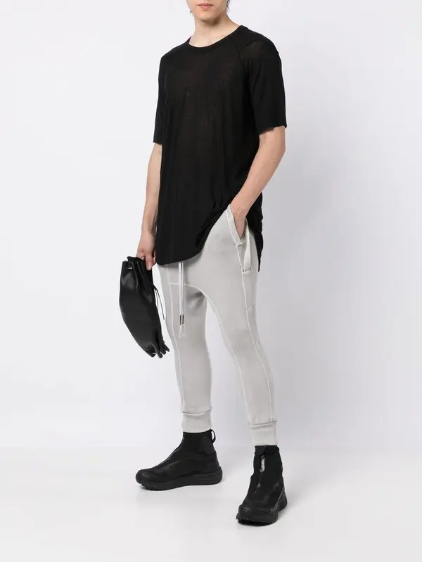 Boris Bidjan Saberi Raglan Short-sleeved T-shirt