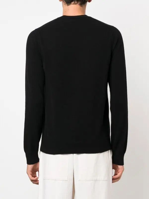 Comme Des Garçons Wool Sweater - Black