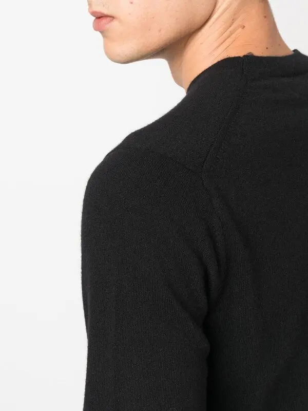 Comme Des Garçons Wool Sweater - Black