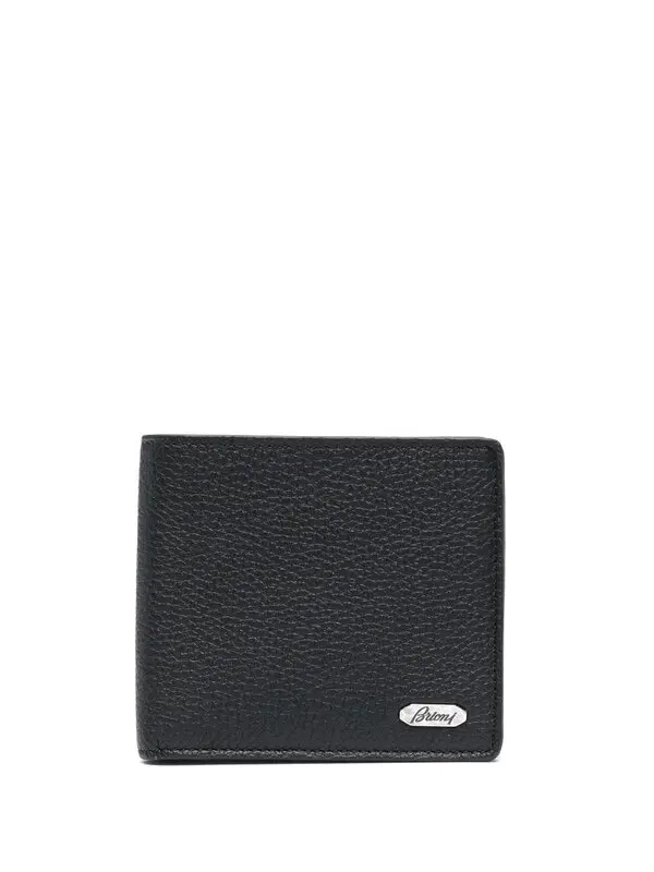 Brioni Logo-plaque Leather Wallet