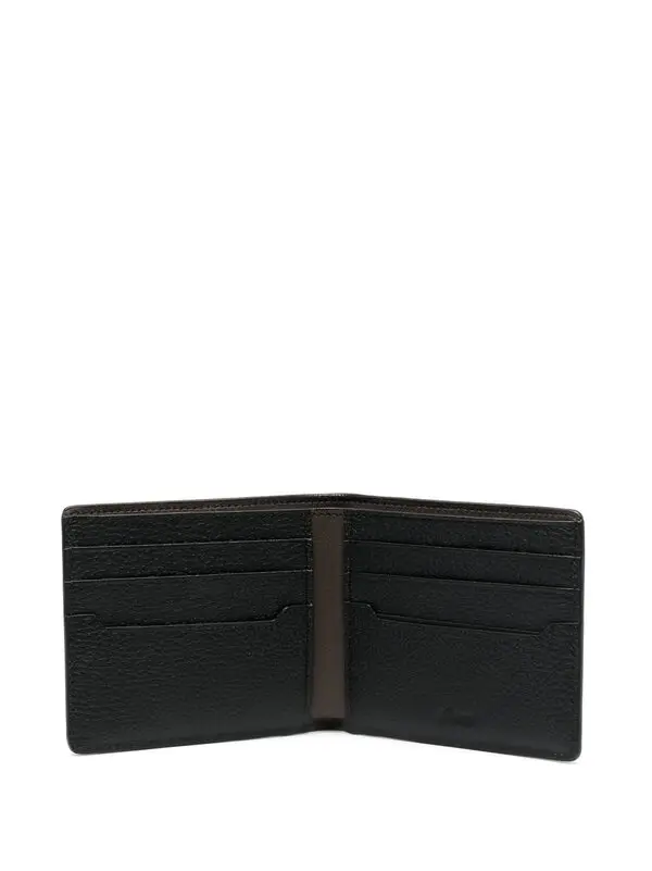 Brioni Logo-plaque Leather Wallet