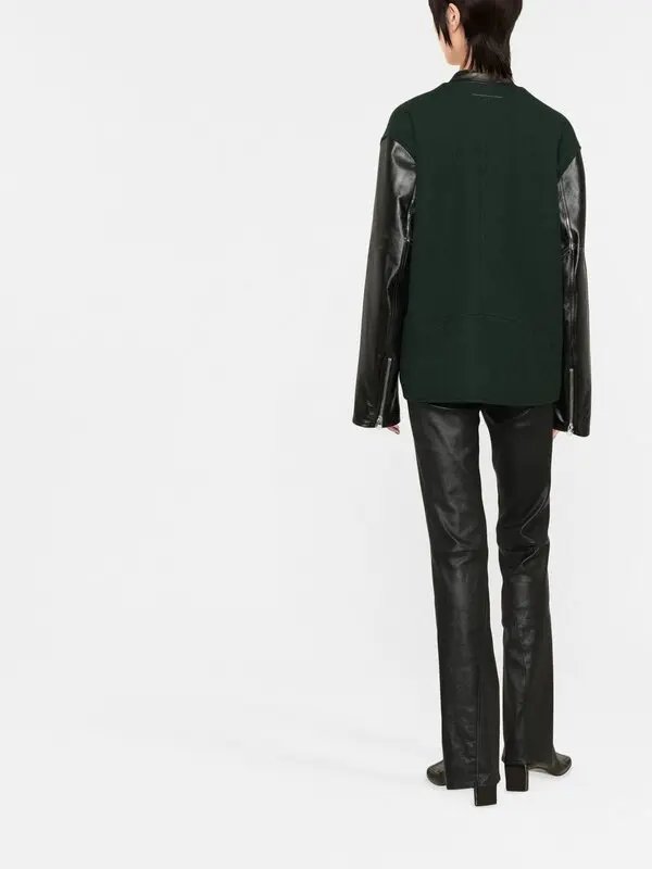 MAISON MARGIELA Zipped Varsity Jacket