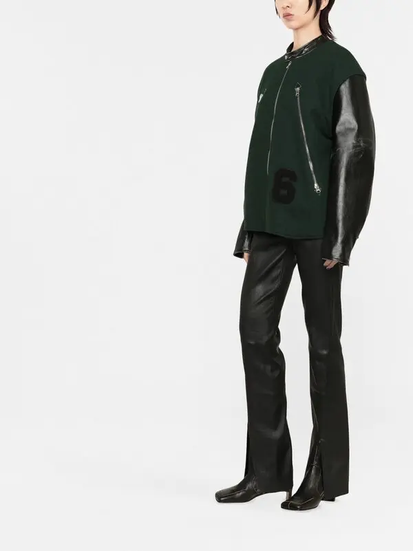 MAISON MARGIELA Zipped Varsity Jacket