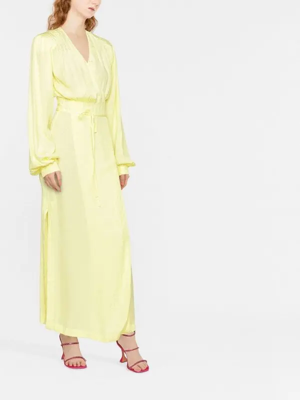 ROTATE BY BIRGER CHRISTENSEN Long-sleeve Maxi Dress