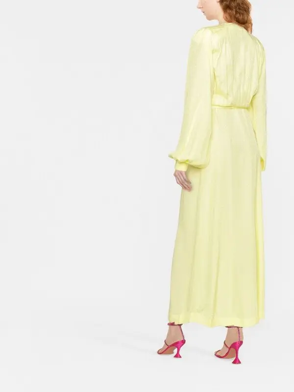 ROTATE BY BIRGER CHRISTENSEN Long-sleeve Maxi Dress