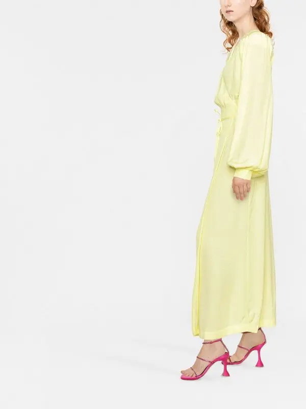 ROTATE BY BIRGER CHRISTENSEN Long-sleeve Maxi Dress