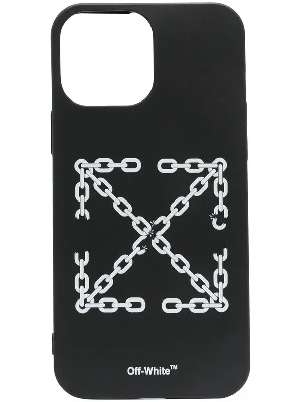 Off-White Chain-arrow Print Iphone 13 Pro Max Case