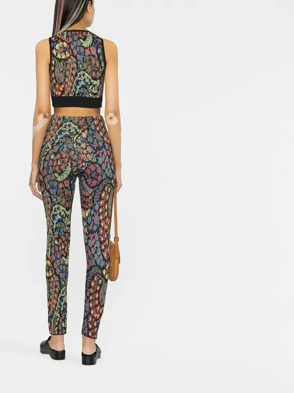 Etro Knitted Floral Two-piece Set