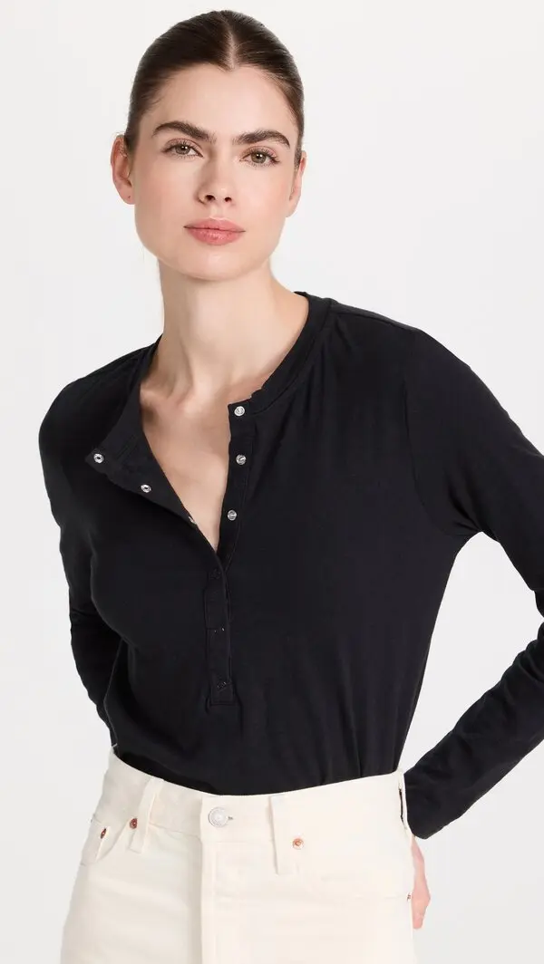 Z Supply Liya Henley Tee