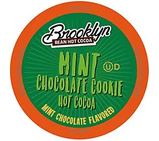 BROOKLYN BEAN ROASTERY Brooklyn Beans 40-count Mint Chocolate Cookie H Ot Cocoa Pods