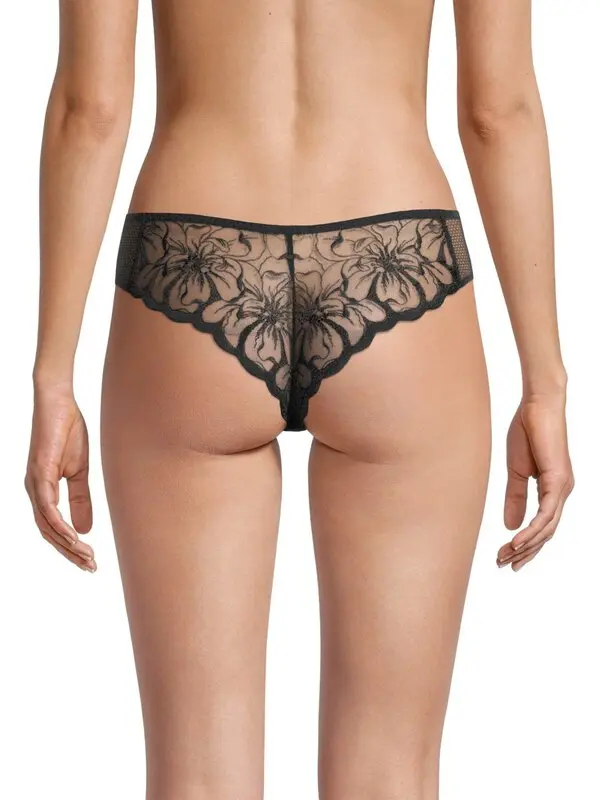 Chantelle Floral Lace Thong