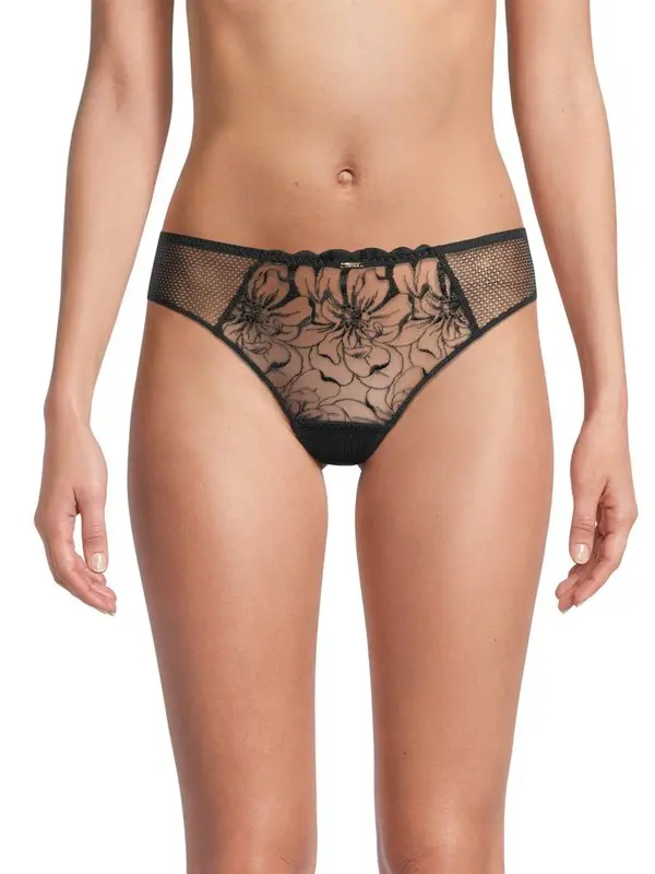 Chantelle Floral Lace Thong