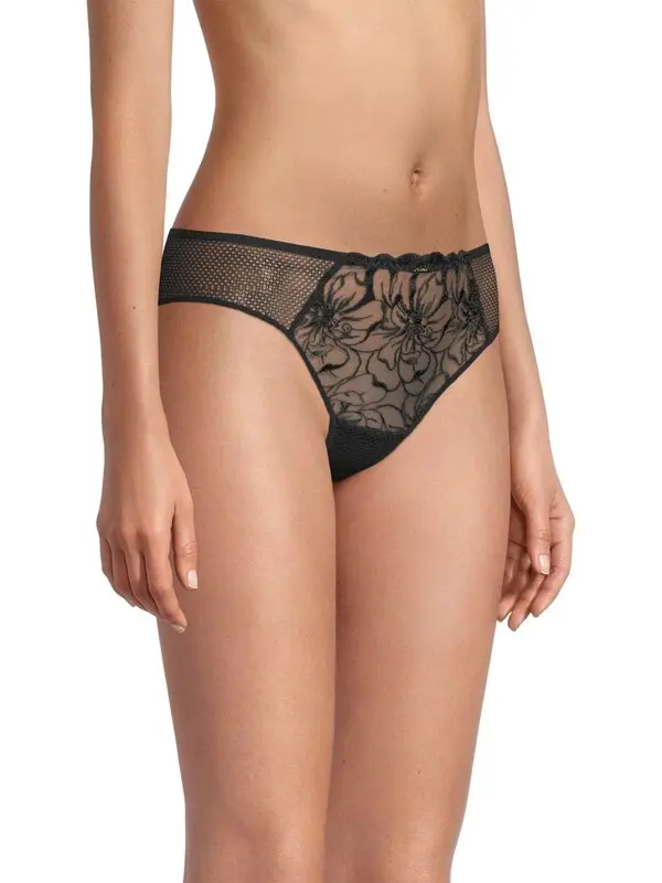 Chantelle Floral Lace Thong