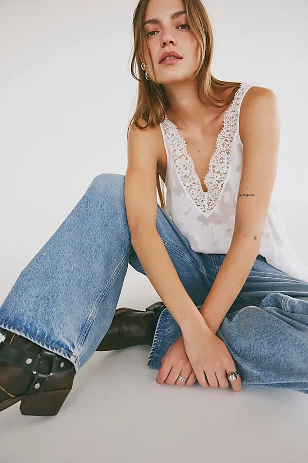 AGOLDE Low-rise Baggy Jeans - Reset