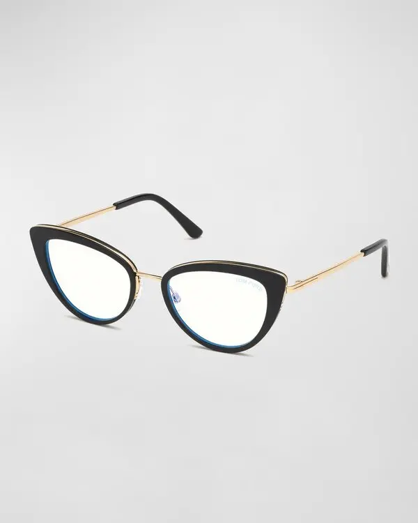 TOM FORD Cat-eye Optical Frames - Black