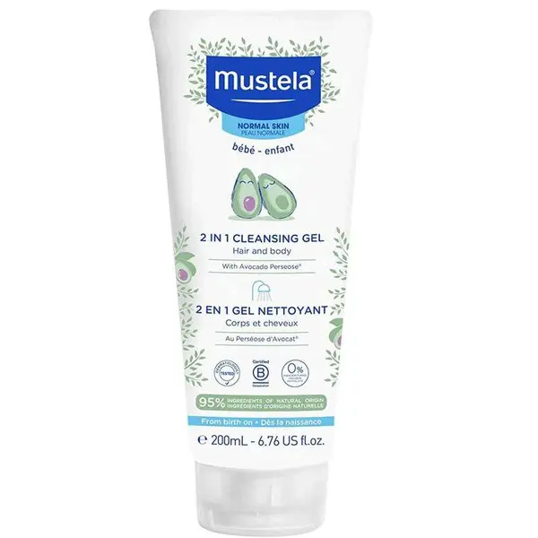 MUSTELA 2 In 1 Cleansing Gel - One-color