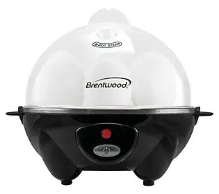 BRENTWOOD Electric Egg Cooker With Auto Shutoff - One-color
