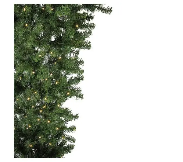 NORTHLIGHT 6.5' Upside Down Spruce Christmas Tr E W/led Lights