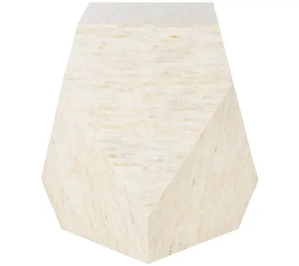 SAFAVIEH Lea Mosaic Geometric Side Table