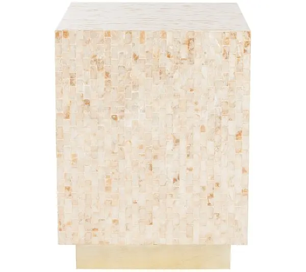 SAFAVIEH Juno Rectangle Mosaic Side Table