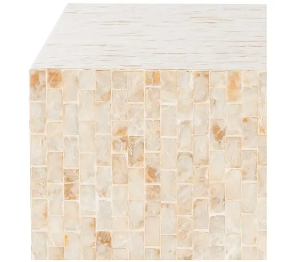 SAFAVIEH Juno Rectangle Mosaic Side Table