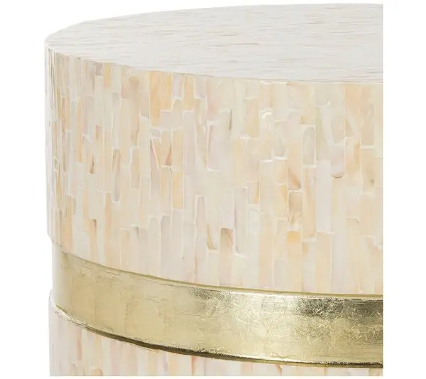 SAFAVIEH Perla Mosaic Round Side Table