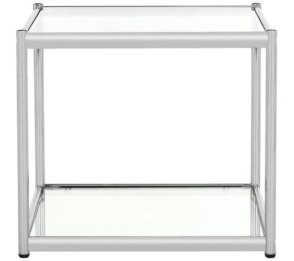 SAFAVIEH Lilias Glass End Table - One-color