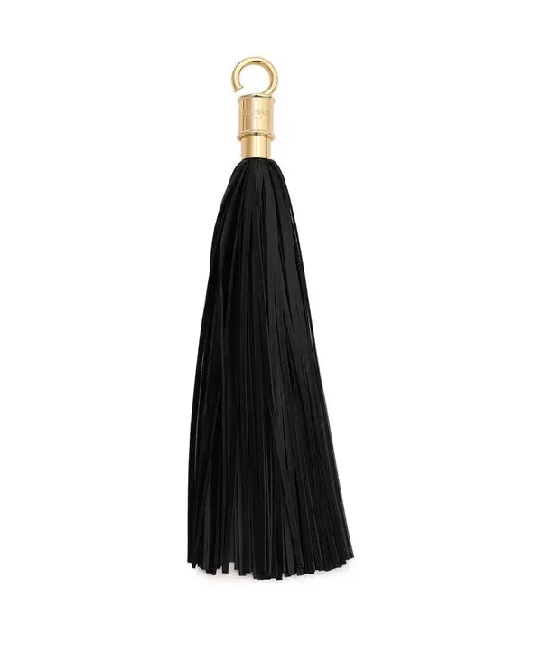 Balmain - Tasseled Leather Keychain