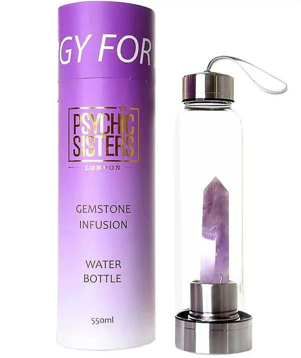 PSYCHIC SISTERS Amethyst Water Bottle 550ml