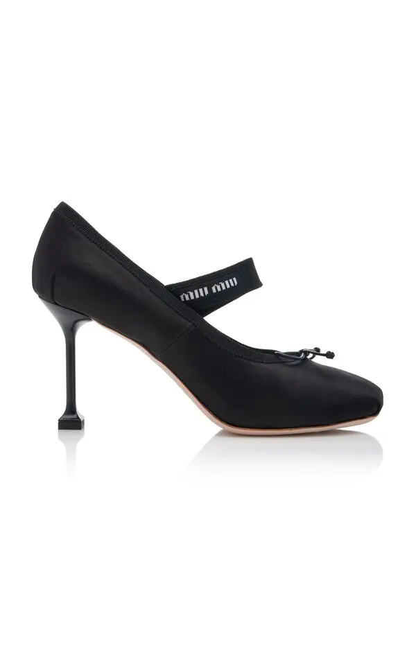 Miu Miu Satin Ballet Pumps