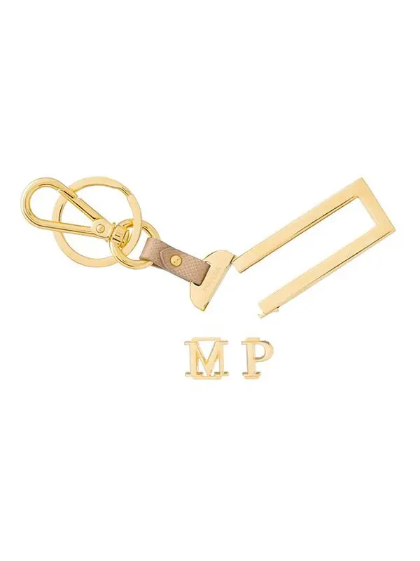 Prada My Character Metal Name Tag