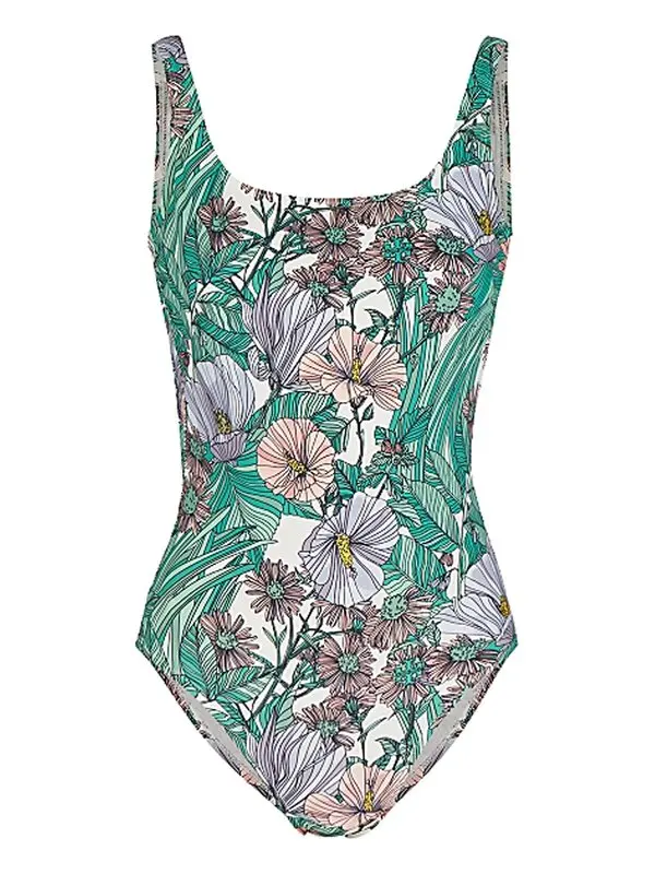 Tory Burch Floral-print Swimsuit