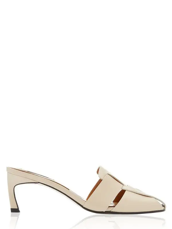 REIKE NEN Woven Leather Mules