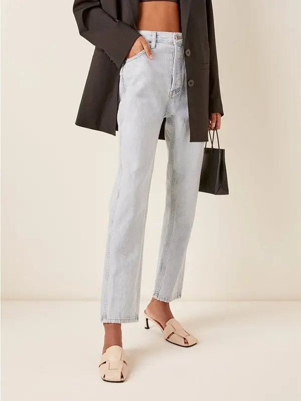 REIKE NEN Woven Leather Mules