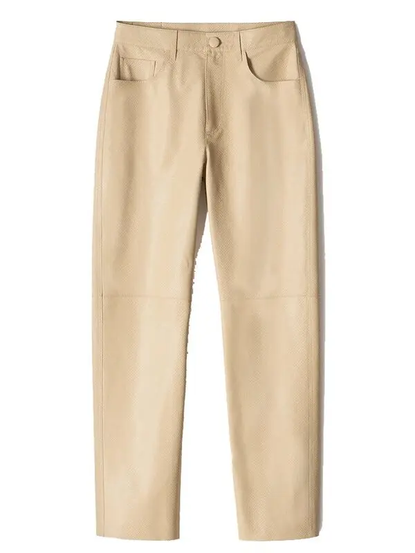 Nanushka Vinni Snake-embossed Vegan Leather Pants