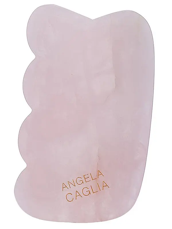ANGELA CAGLIA Rose Quartz Gua Sha Lifting Tool