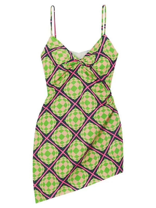 MAISIE WILEN Abstract Print Top