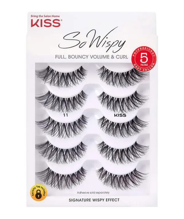kiss - So Wispy Lash Multipack, Pompadour