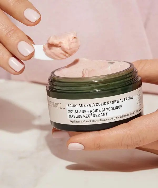 Biossance Squalane + Glycolic Renewal Facial