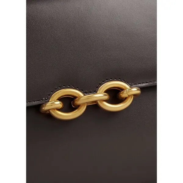 Saint Laurent Maillon Leather Shoulder Bag