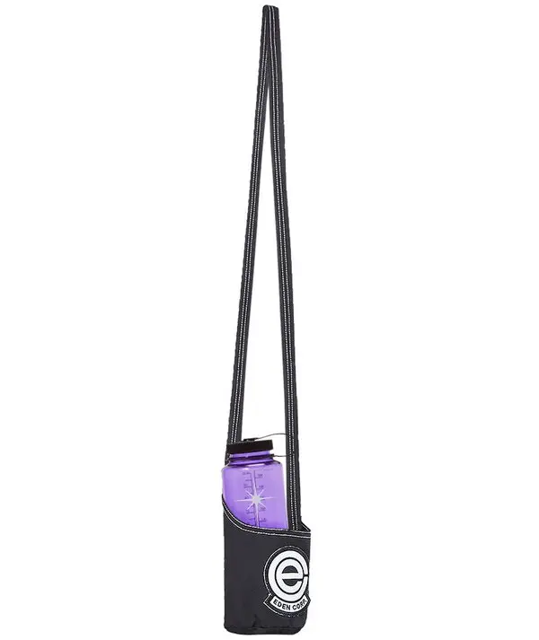 EDEN POWER CORP Water Bottle Crossbody Bag In Black