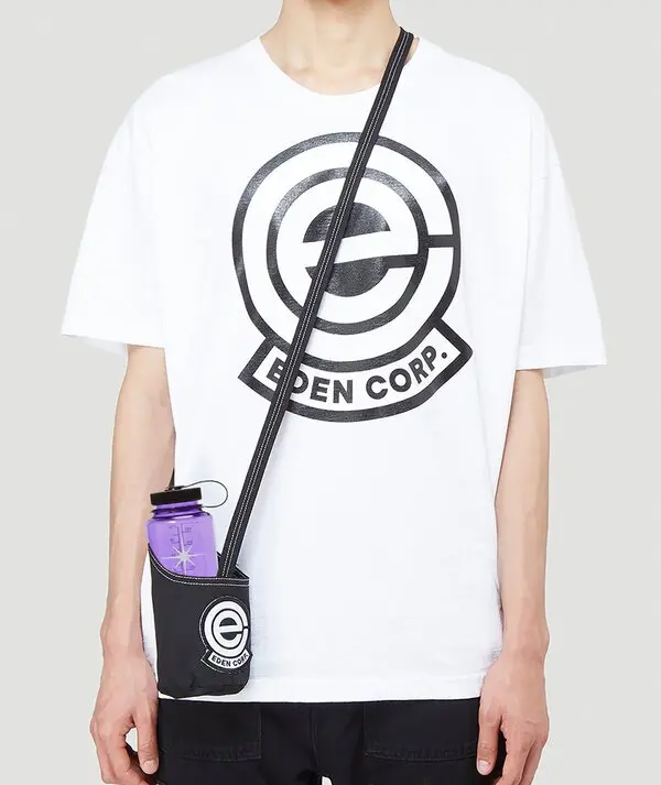 EDEN POWER CORP Water Bottle Crossbody Bag In Black