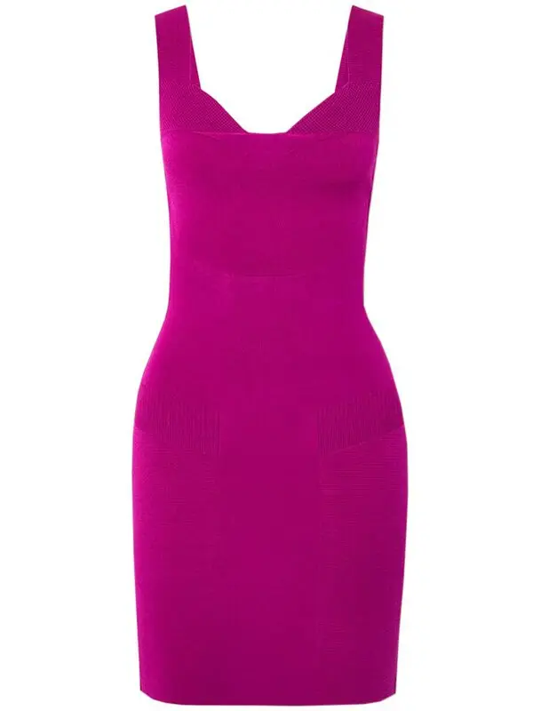 AZ FACTORY Mybody Stretch-knit Mini Dress