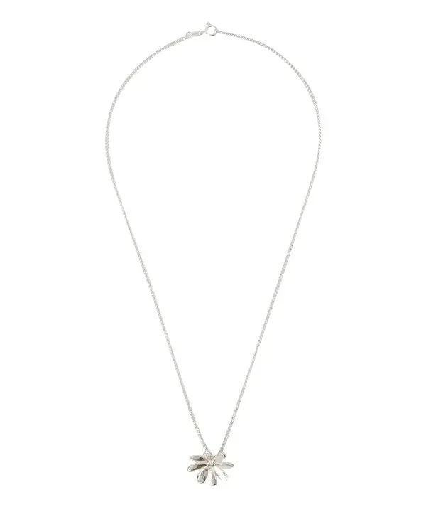 GEORGIA KEMBALL Daisy Necklace In Silver