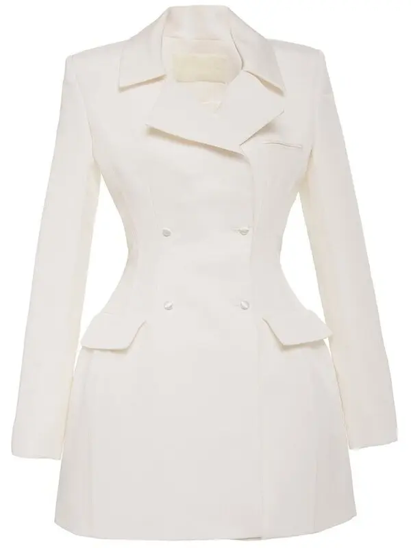 DANIELLE FRANKEL Lia Silk Blazer Dress