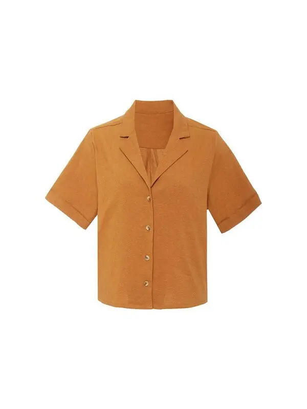 Anemone The Maq Linen-blend Top